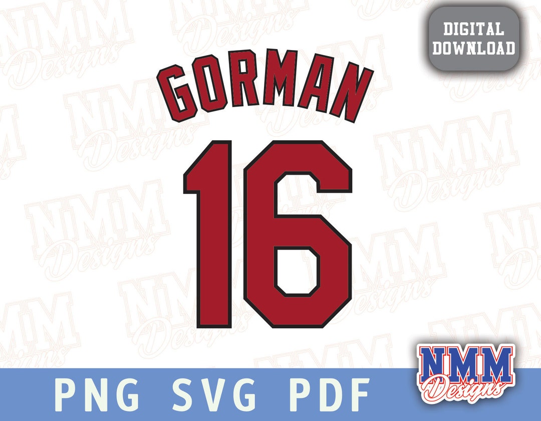 Gorman Jersey Svg Png, Pdf, Svg Files for Cricut, Vinyl Cut File, for ...