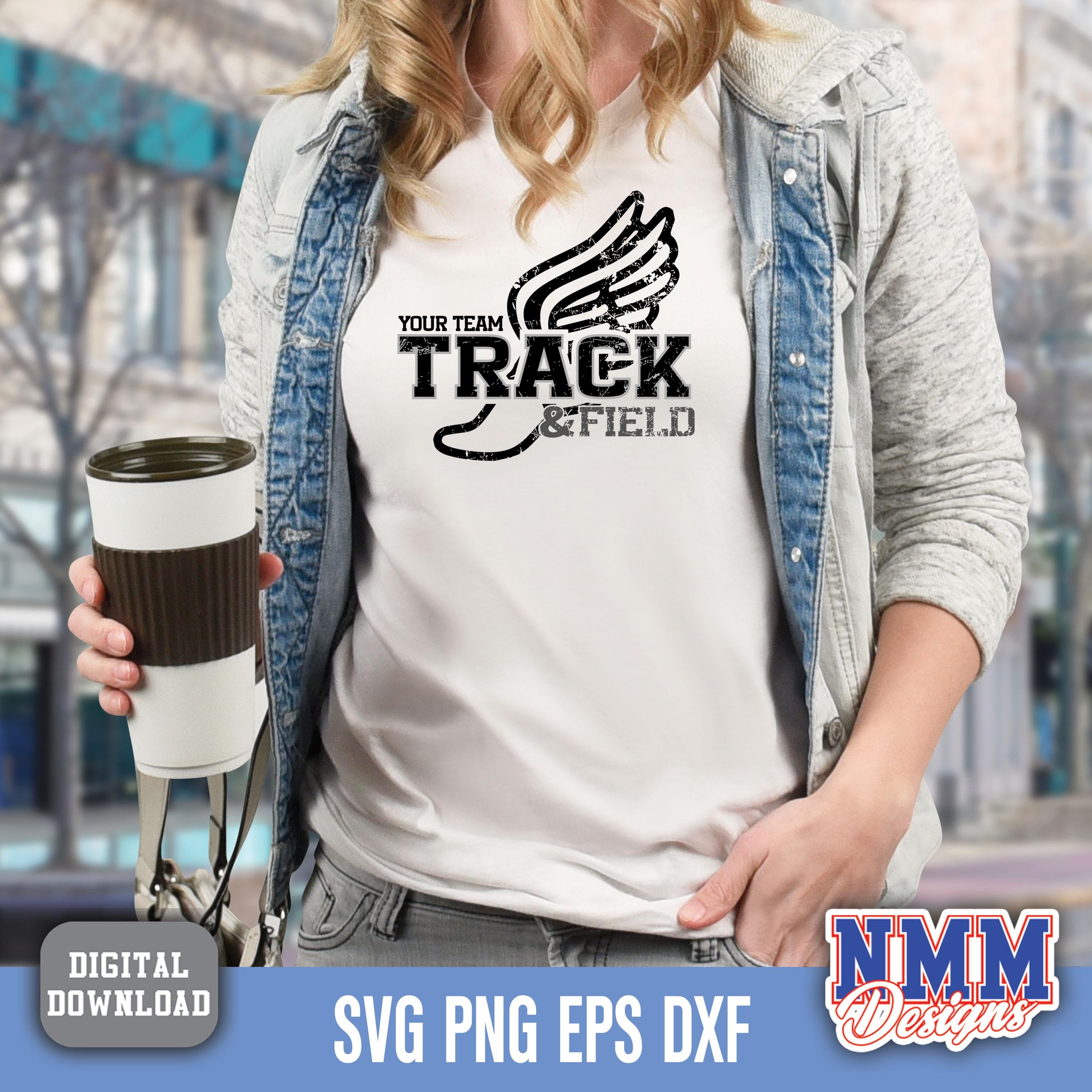 Track and Field Team Design SVG: Custom Track Mama Gift (digital ...