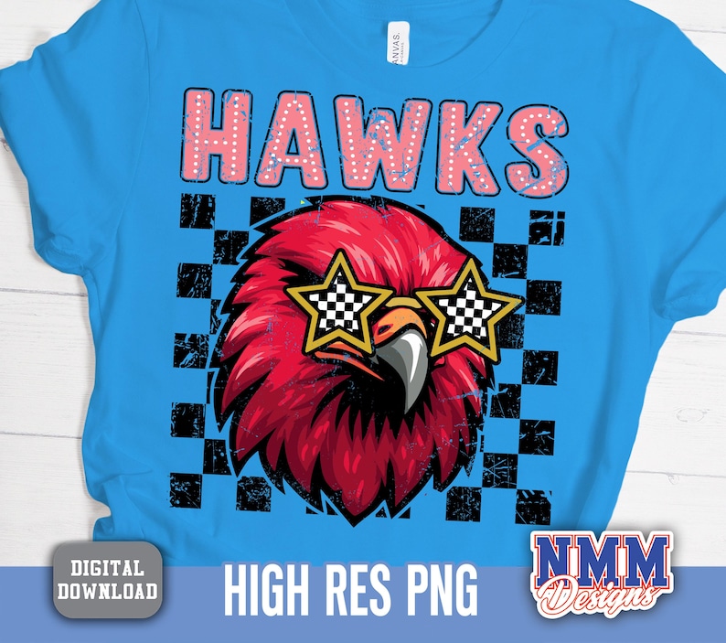 High School Hawks Football PNG Bundle: Team Pride Design (digital ...