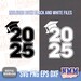 Class of 2025 SVG PNG Graduation Cut File for Cricut Silhouette, Senior ...
