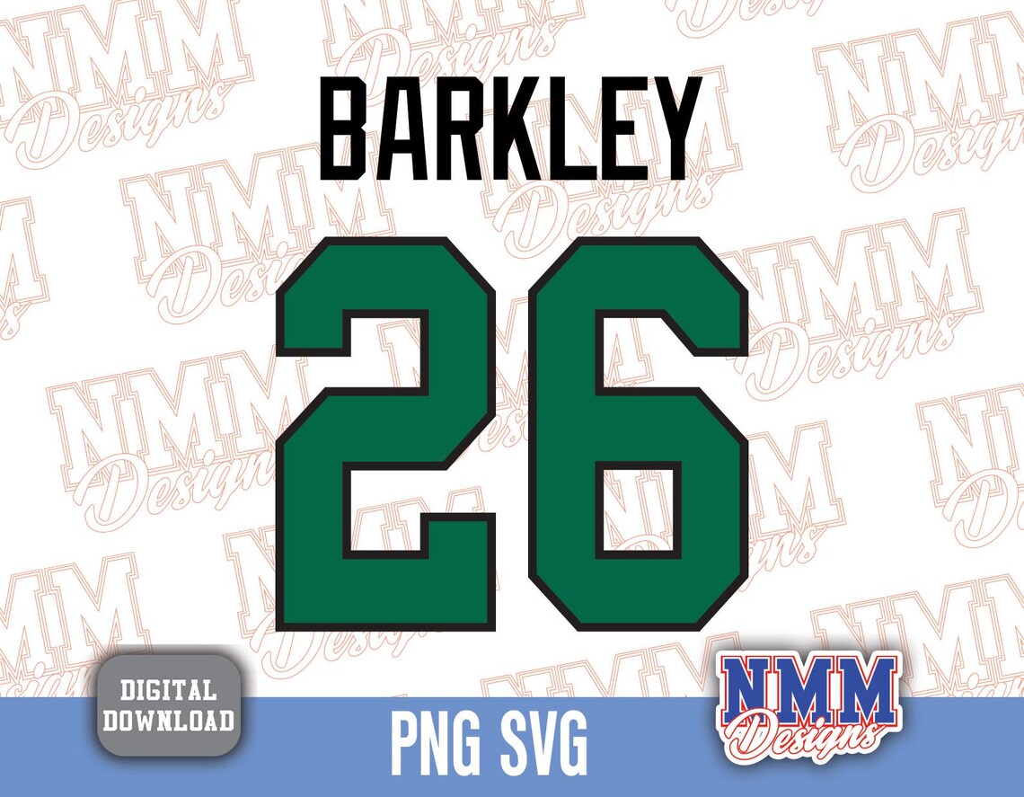Barkley Jersey SVG PNG: School Sports Iron on (digital Download) - Etsy