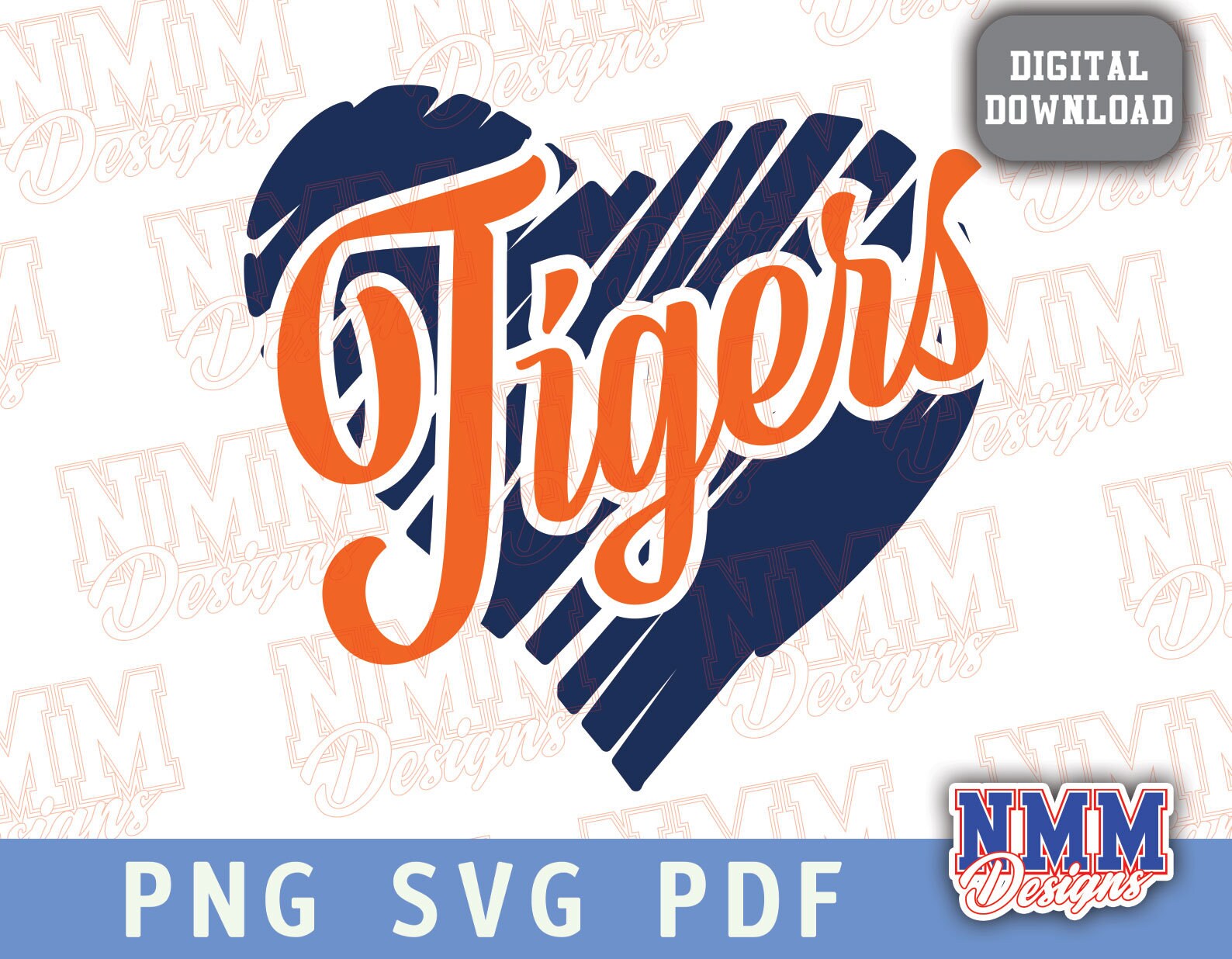 Tigers Baseball Svg Png Pdf Svg Files for Cricut Vinyl Cut - Etsy UK