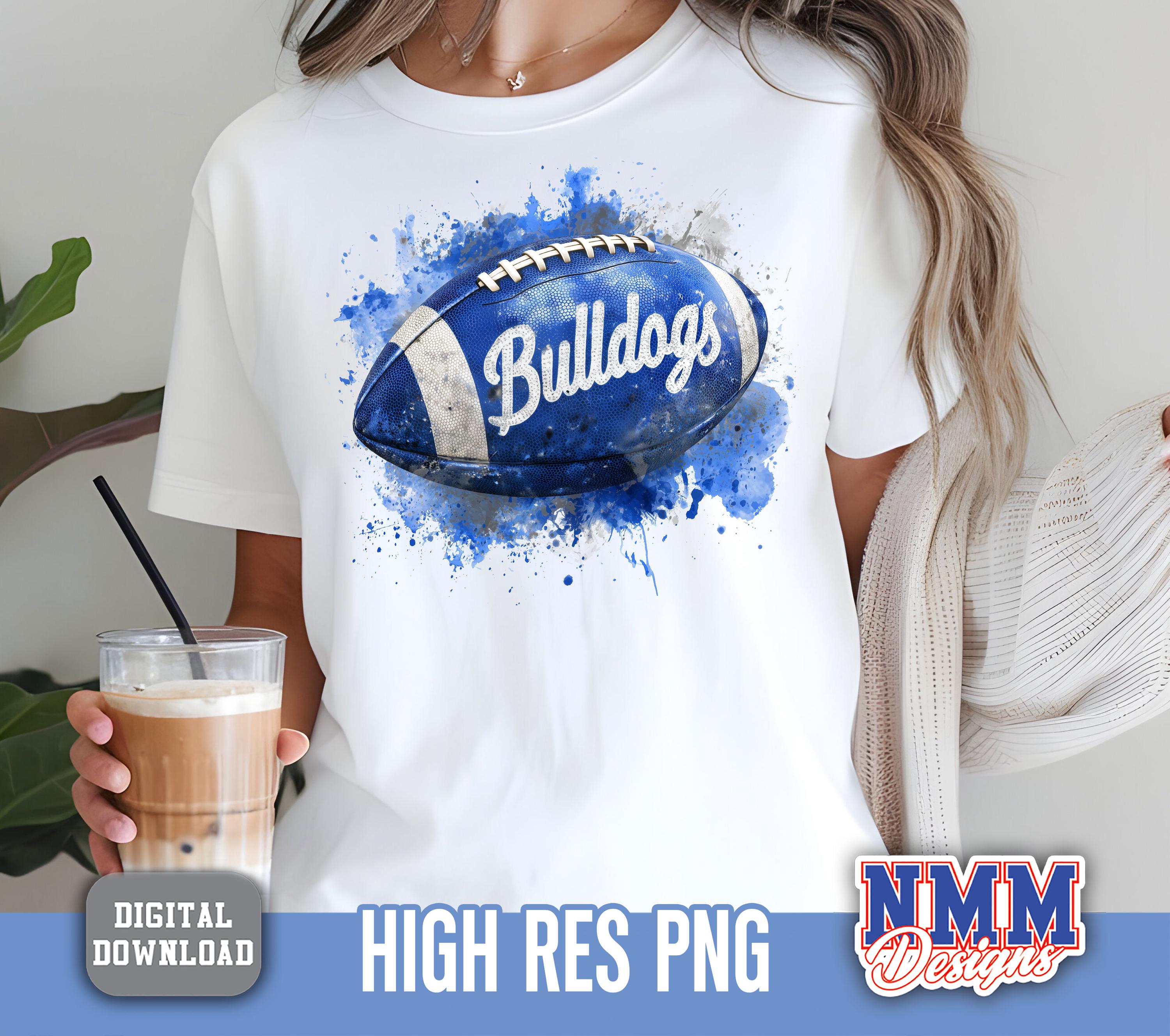 Bulldogs Football PNG Bundle: High School Team Spirit (digital Download ...