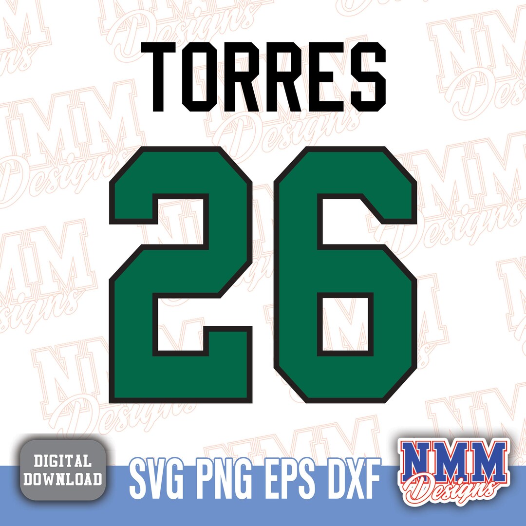 Torres Jersey Svg Png, Pdf, Svg Files for Cricut, Vinyl Cut File, for ...