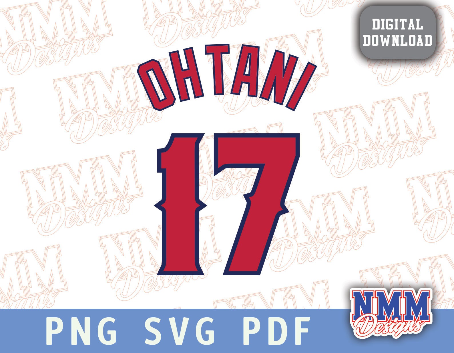 Ohtani Jersey Svg Png Pdf Svg Files for Cricut Vinyl Cut - Etsy Australia