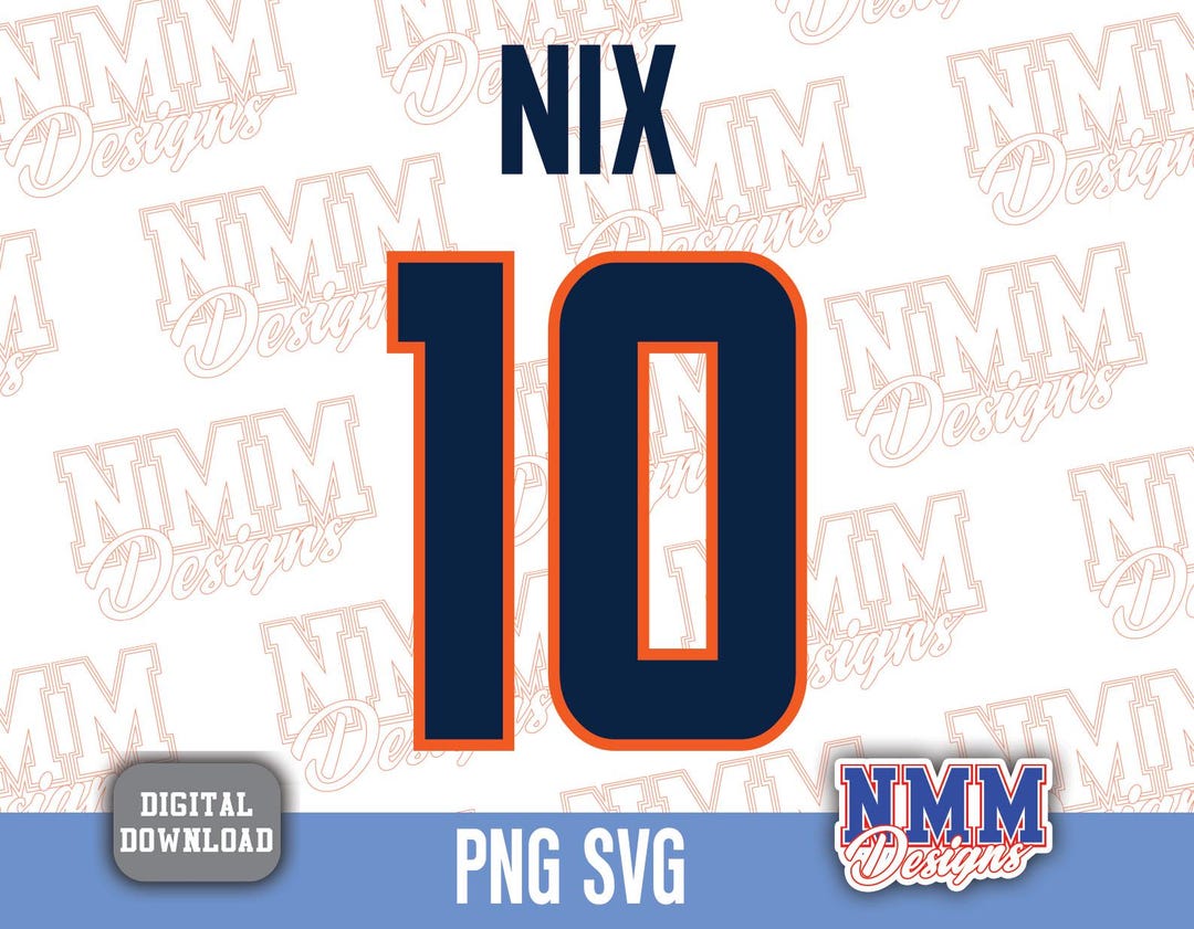 Nix Jersey SVG PNG: School Sports Iron on (digital Download) - Etsy
