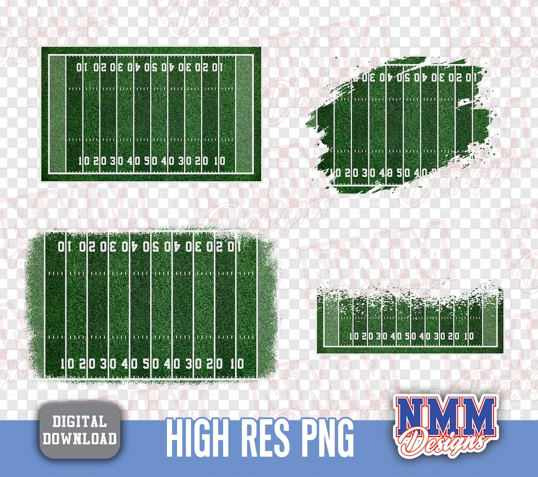 Football Field Sublimation Design: PNG (download Bundle) - Etsy