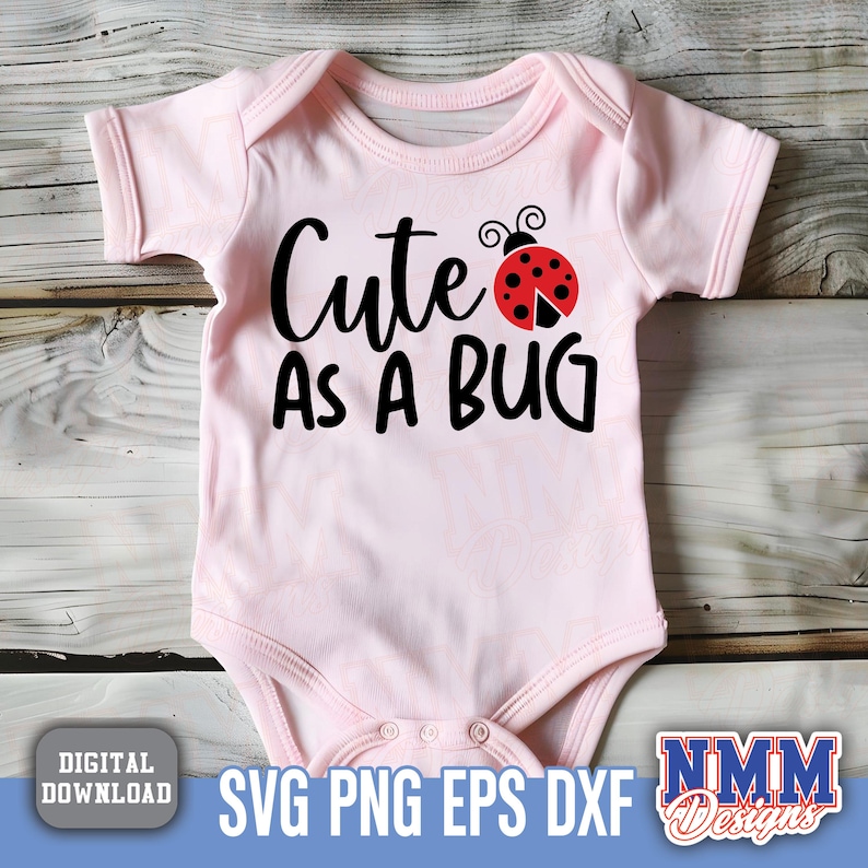 Bug SVG | Baby Onesie Design (digital Download) - Etsy