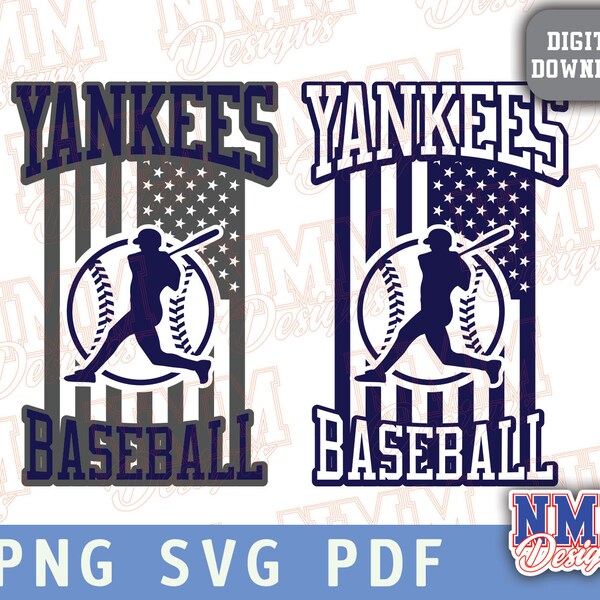 Yankees Svg Logo - Etsy