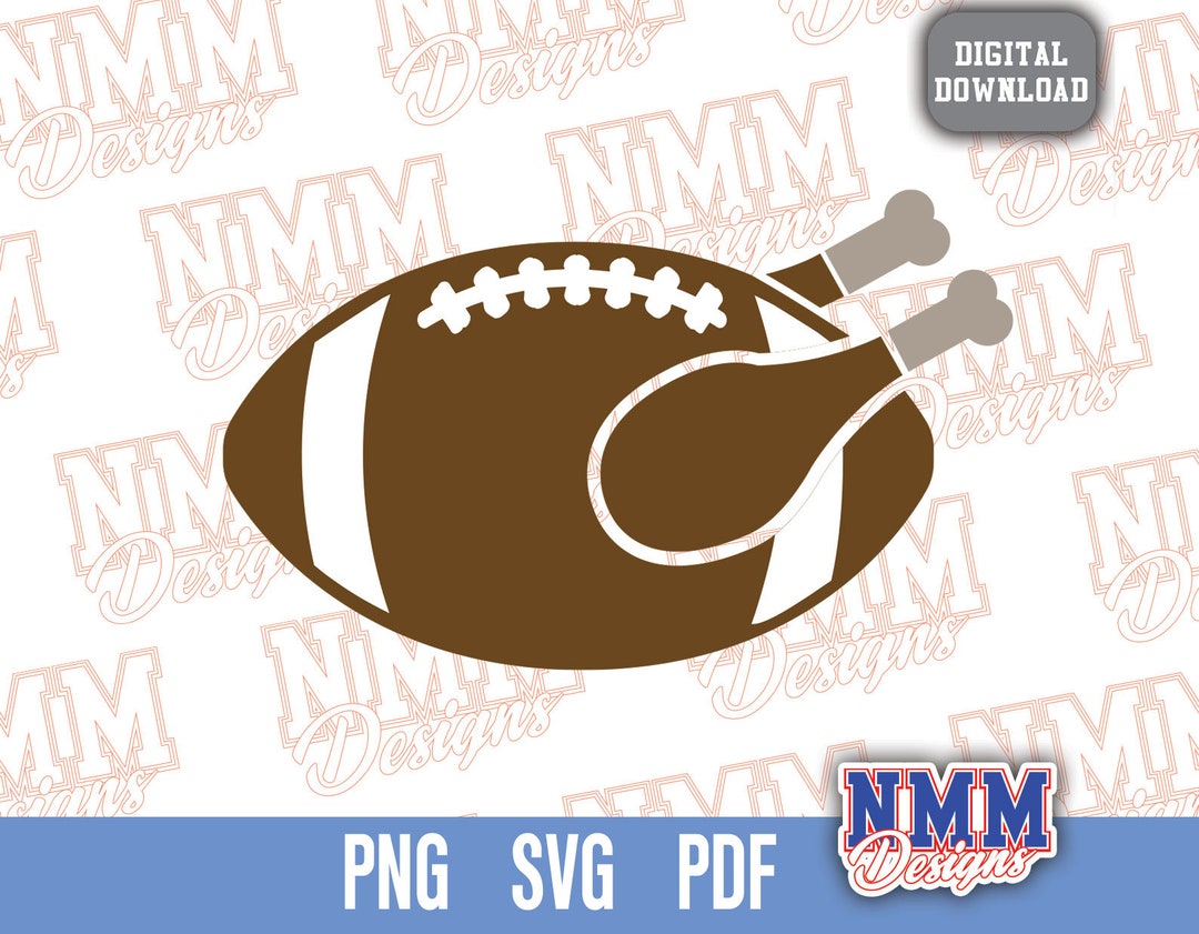 Thanksgiving Turkey Football Svg Png, Turkey Svg Png, Feast Mode SVG ...