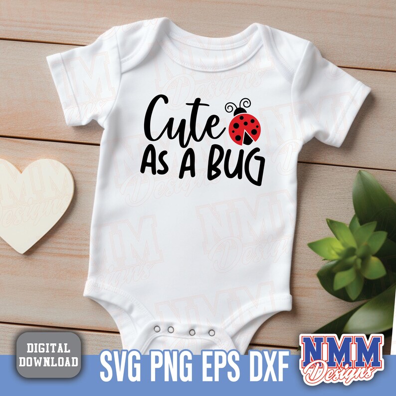 Bug SVG | Baby Onesie Design (digital Download) - Etsy