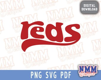 Reds Png, Reds Baseball Png, Reds Baseball, Reds Baseball Design ...