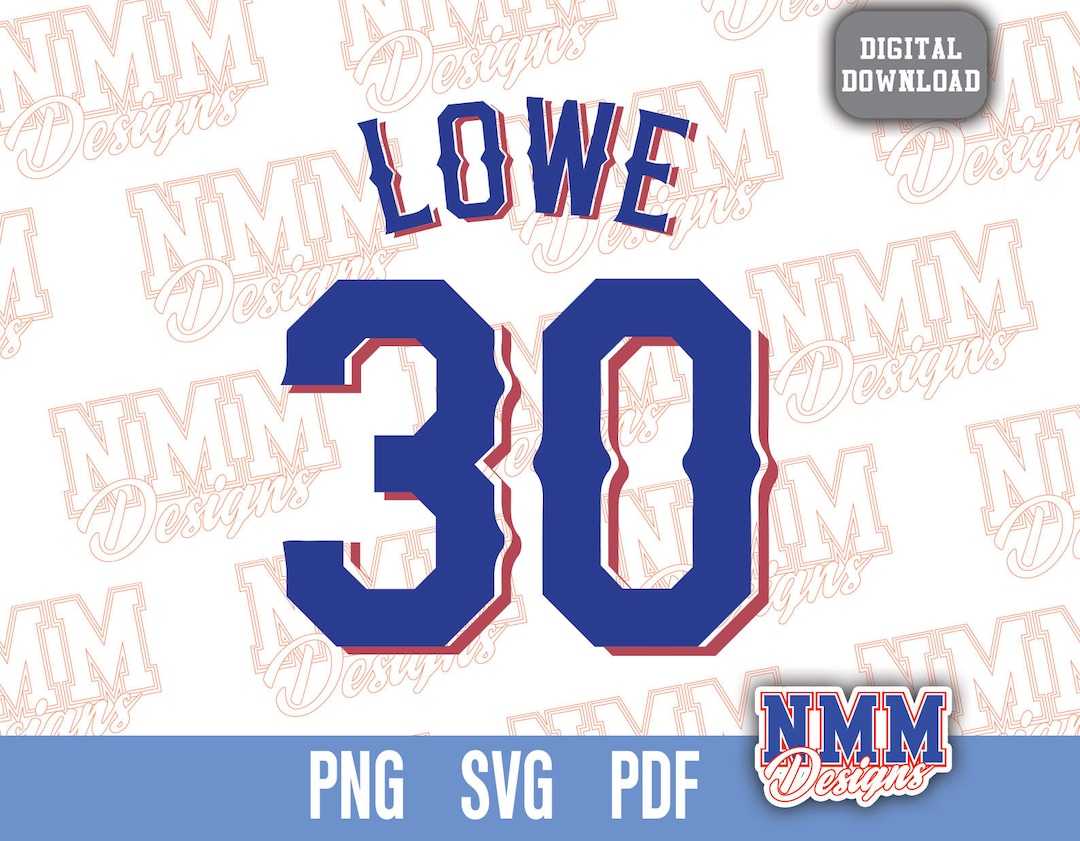 Lowe Jersey Svg Png, Pdf, Svg Files for Cricut, Vinyl Cut File, for ...