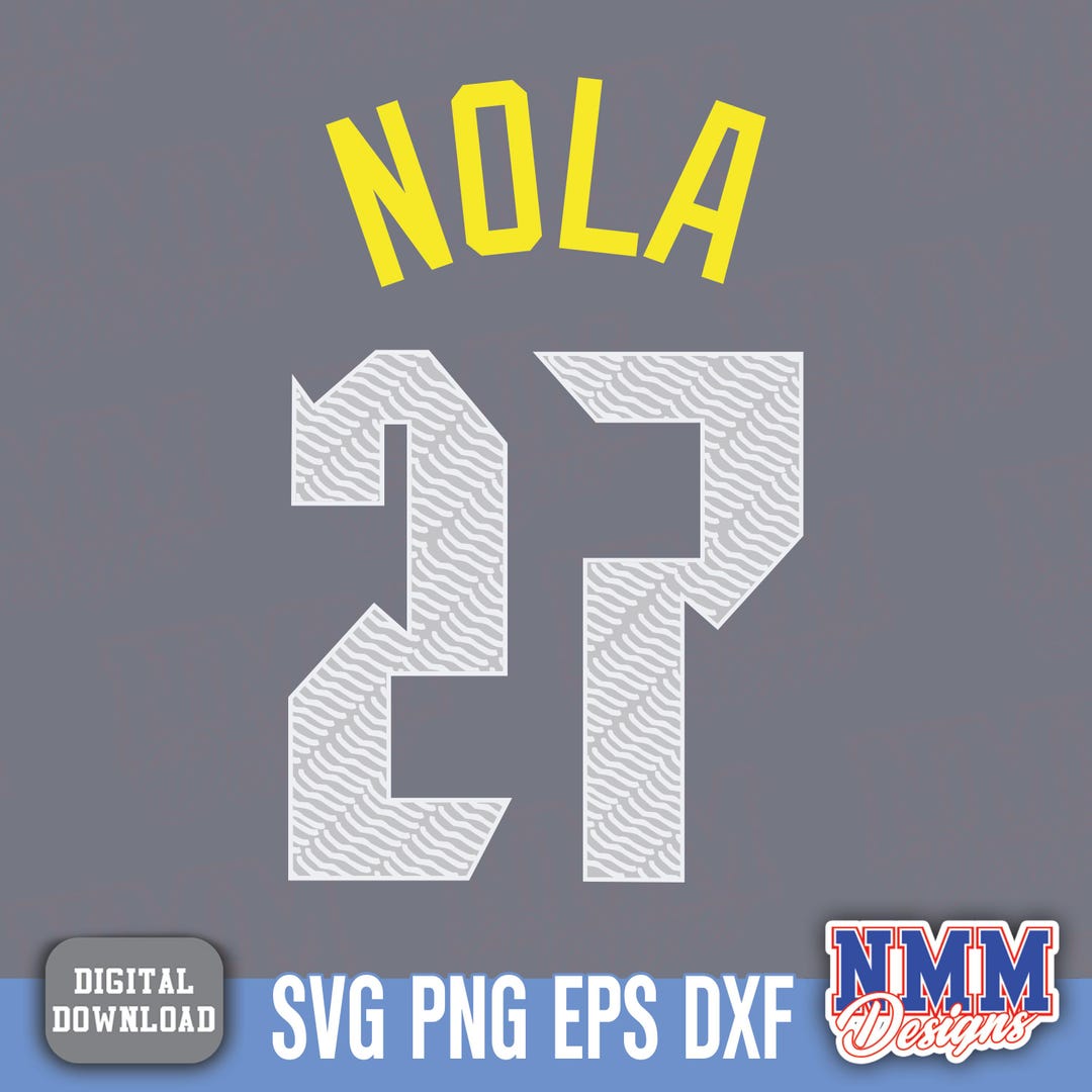 Nola Jersey Svg Png, Pdf, Svg Files for Cricut, Vinyl Cut File, for ...