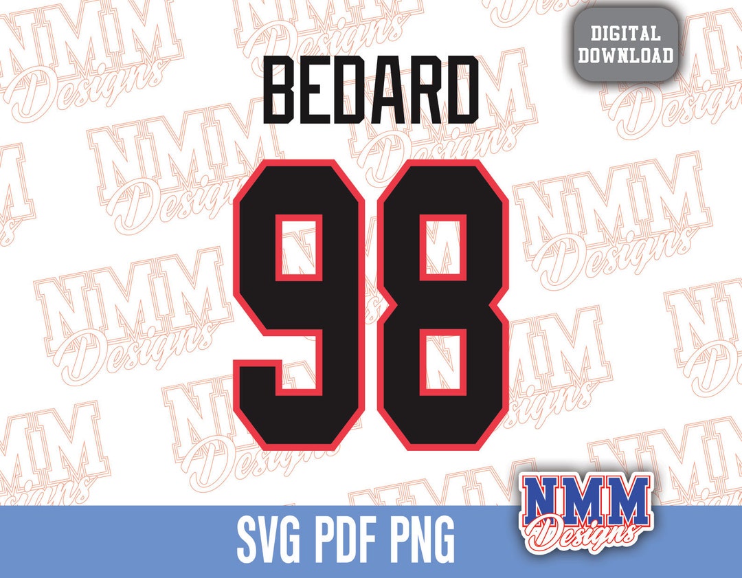 Bedard Jersey Svg Png, Pdf, Svg Files for Cricut, Vinyl Cut File, for ...