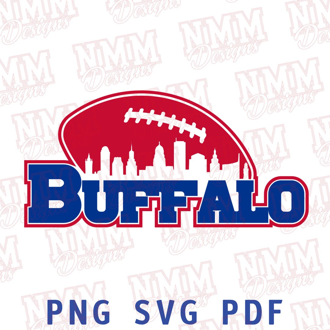 Buffalo Football Svg Png, Pdf, Svg Files for Cricut, Vinyl Cut File ...