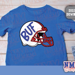 BUF Football Svg Png, Pdf, Svg Files for Cricut, Vinyl Cut File, Iron ...
