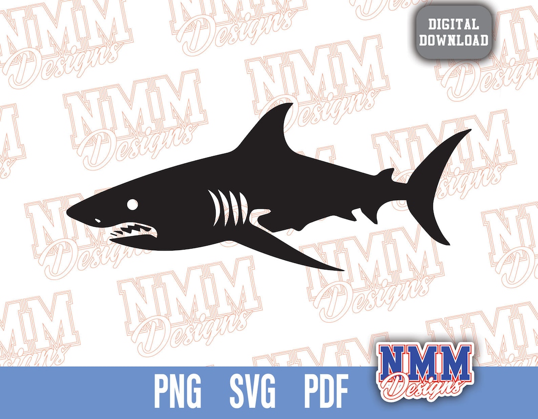 Shark SVG | Outdoor SVG | Shark Decal T-shirt Sticker Graphics | Cut ...