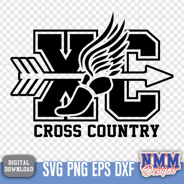 Cross Country Logo - Etsy