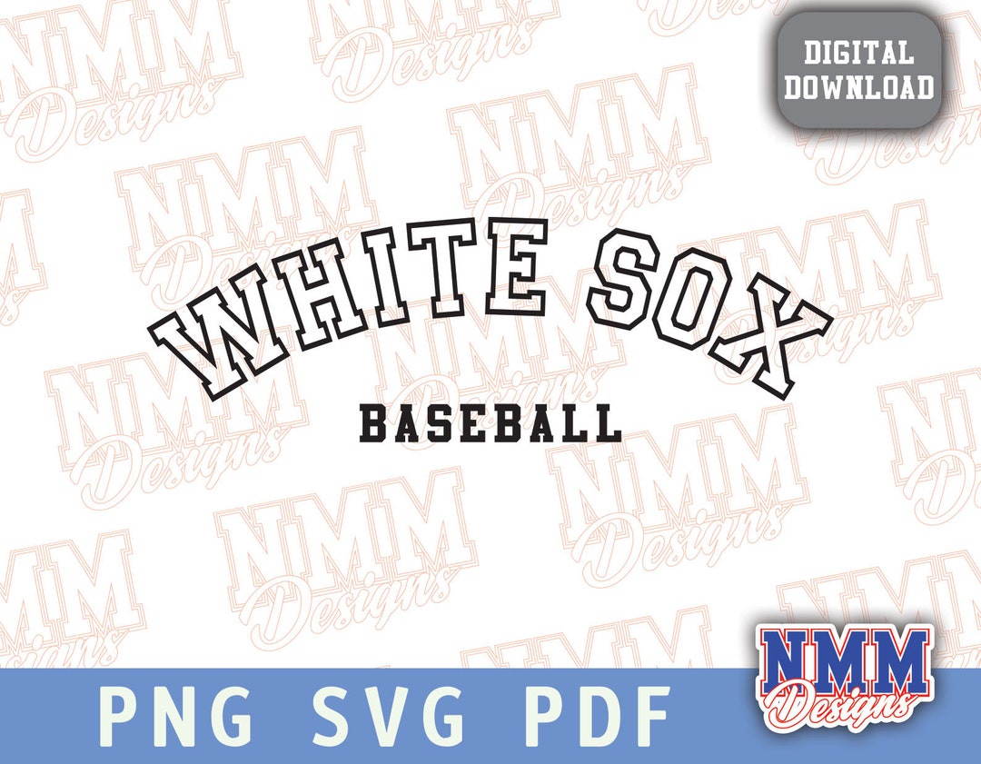 White Sox Svg Png, Pdf, Svg Files for Cricut, Vinyl Cut File, Iron on ...