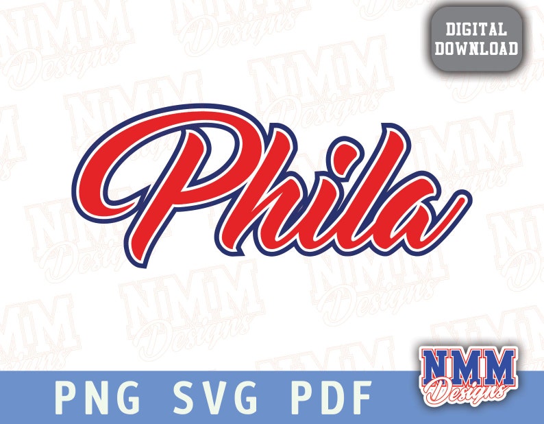 Phila Sports Team SVG: Basketball, Football Cut File (digital Download ...
