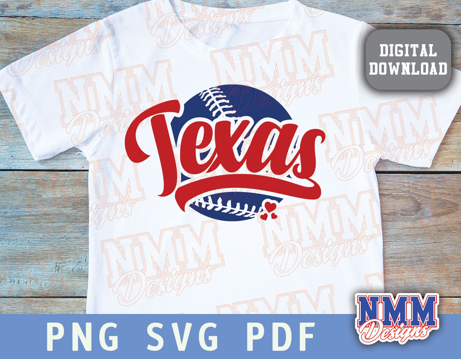 Texas Baseball Svg Png, Pdf, Svg Files for Cricut, Vinyl Cut File, Iron ...