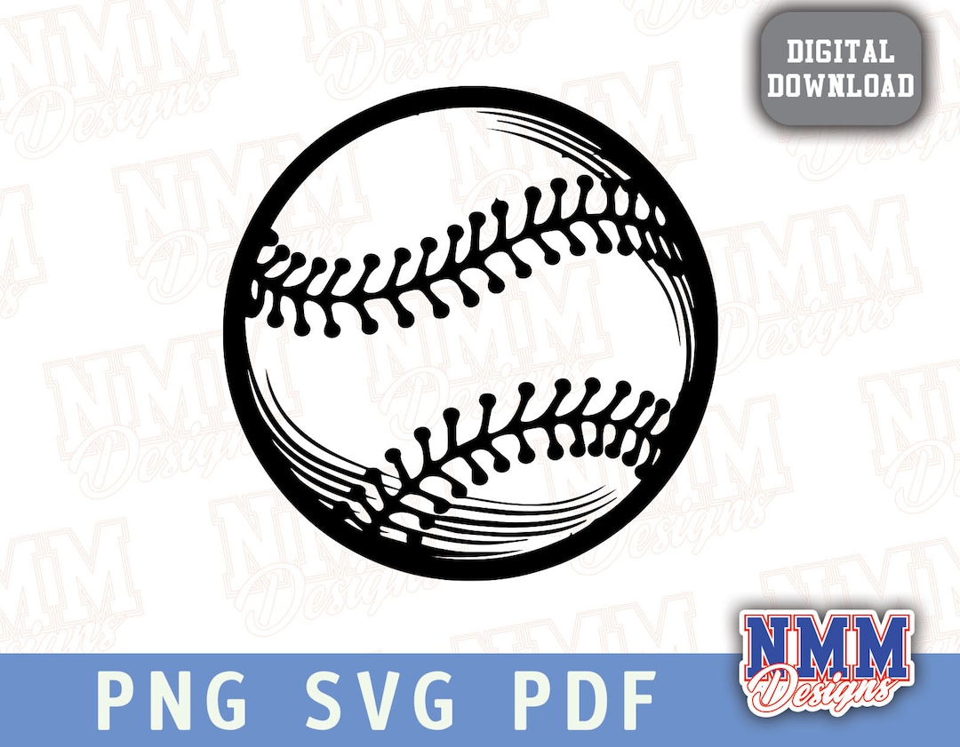 Baseball Clipart: Simple SVG, PNG, PDF (digital Download) - Etsy