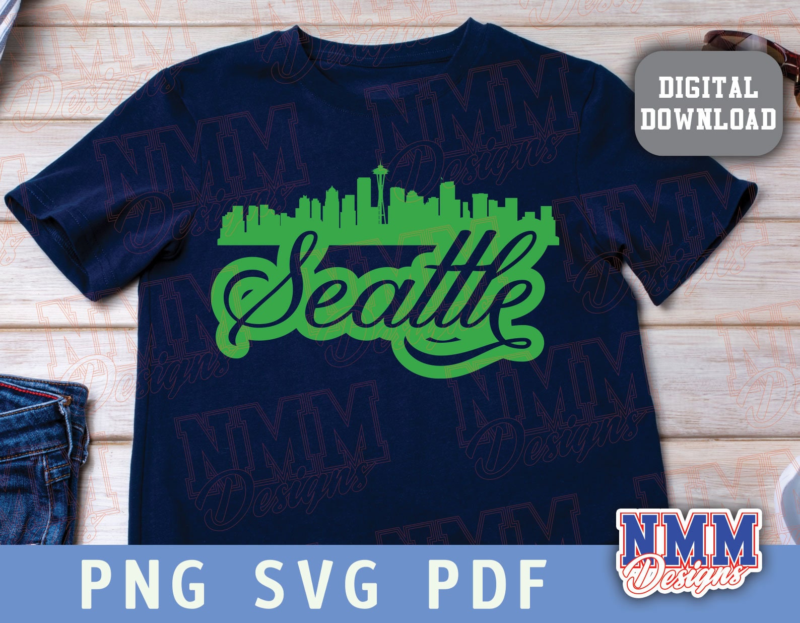 Seattle Svg Png Pdf Svg Files for Cricut Vinyl Cut File - Etsy Australia