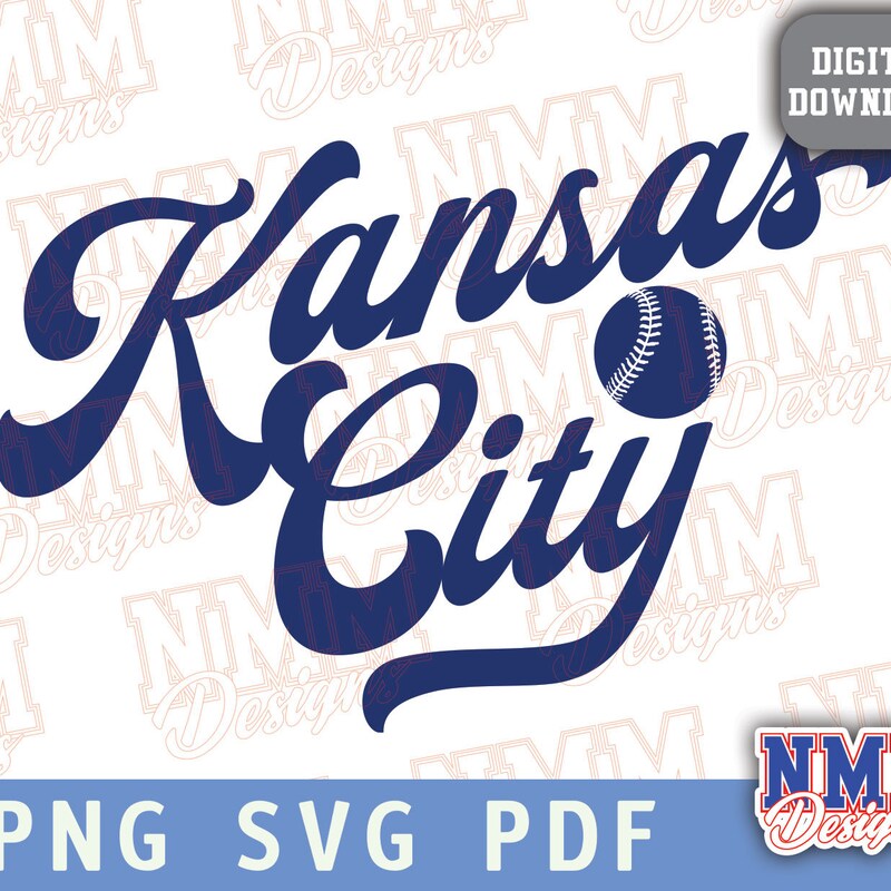 Kc Royals Svg - Etsy
