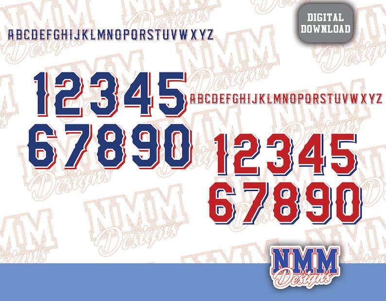 Texas Sports Team Font SVG: Baseball Jersey Letters (digital Cut File ...