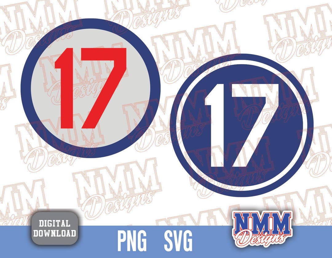 Ohtani #17 Badge SVG PNG: Cricut Cut File (digital Download) - Etsy