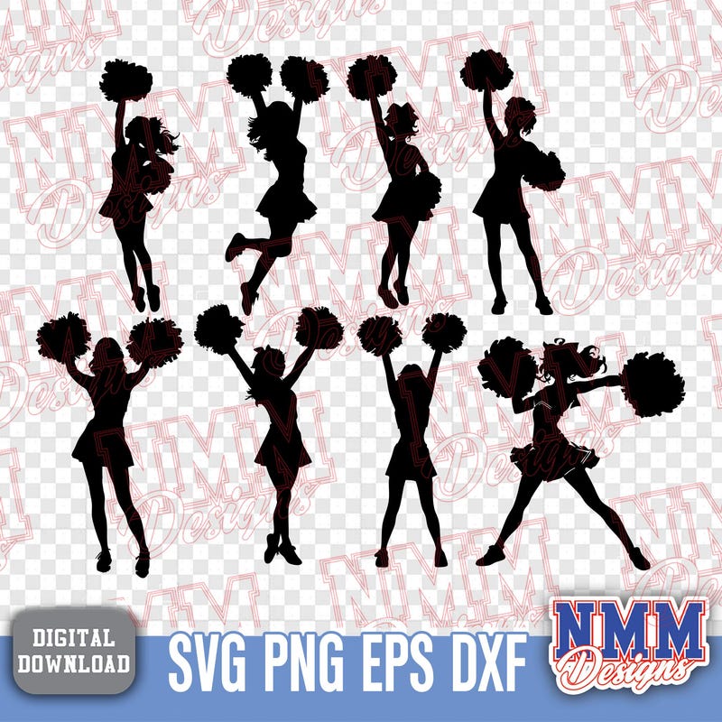 Cheerleader Clip Art - Etsy