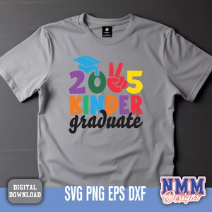 School Grad Svg Kindergarten Grad 2025 Svg Png for Cricut Preschool ...