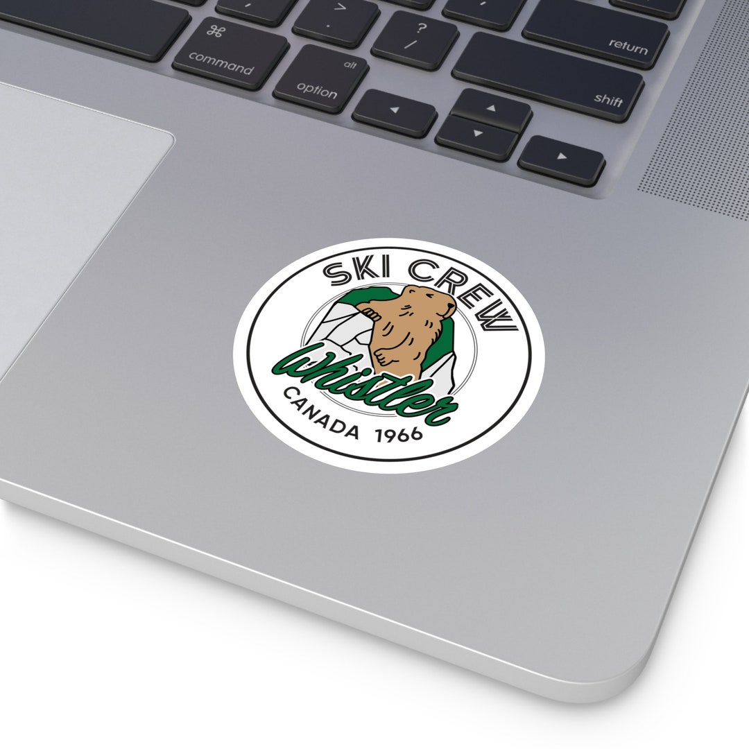 Whistler SKI CREW Vinyl Sticker Decal - Etsy