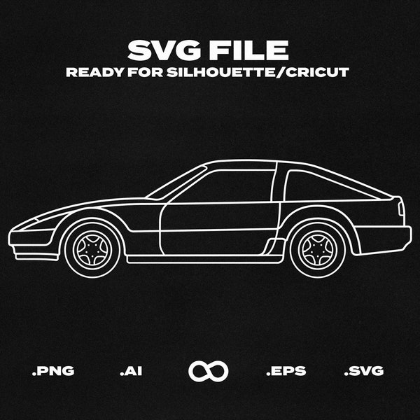 Nissan 300zx Svg - Etsy