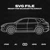 Impala SS Sport Coupe 1966 Car SVG/EPS Outline Printable, Cricut ...