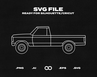 Ford F100 Pickup SVG - Etsy