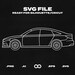 Honda Accord Car SVG/EPS Vector Outline - Printable, Cricut ...