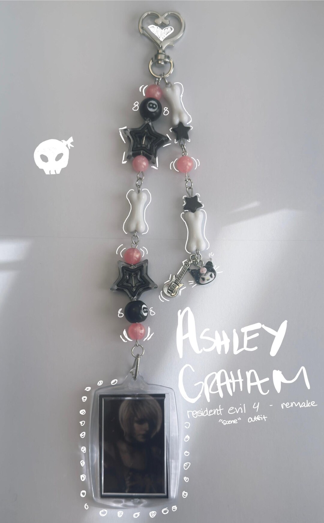Ashley Graham [RE4R] - Scenecore Keychain - Etsy