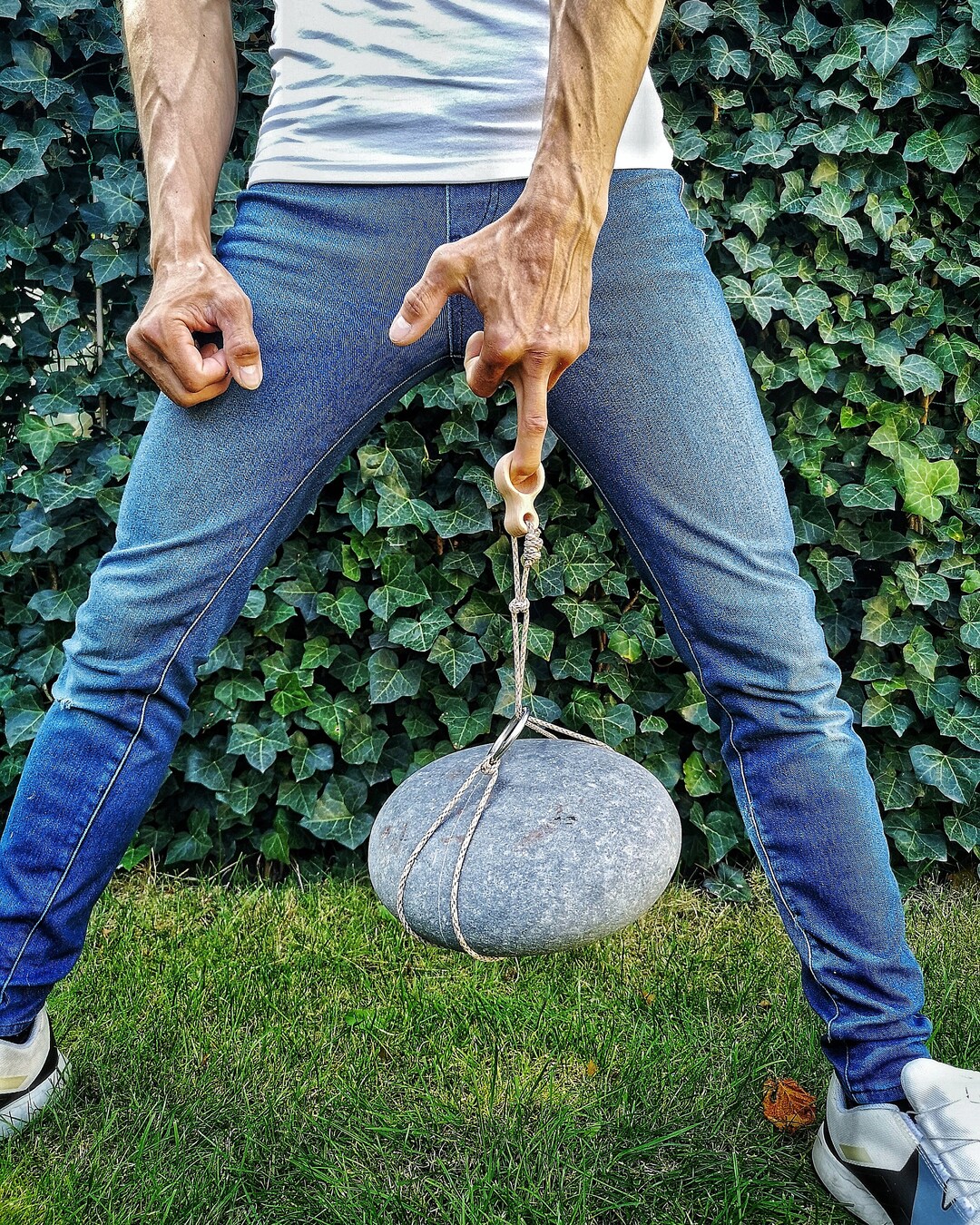 Climbing Hangboard Portable Wooden Hangboard Bouldering Finger Trainer ...