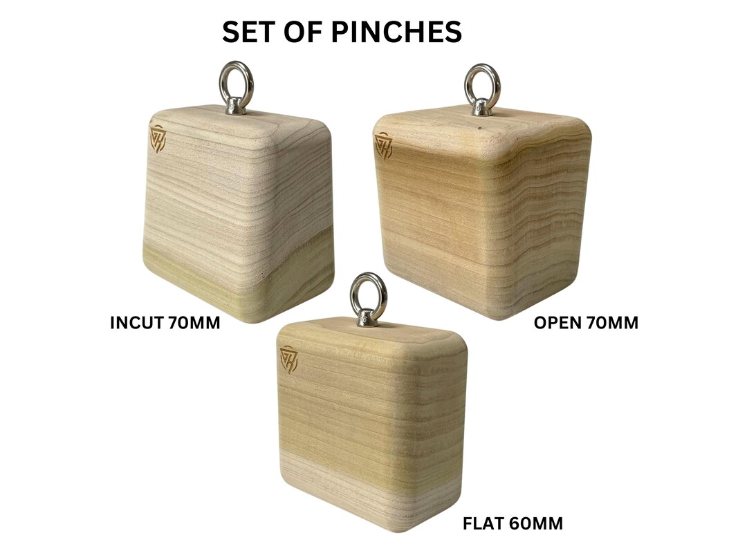 Climbing Training Pinch Blocks SET | Essential for Rock Climbing ...