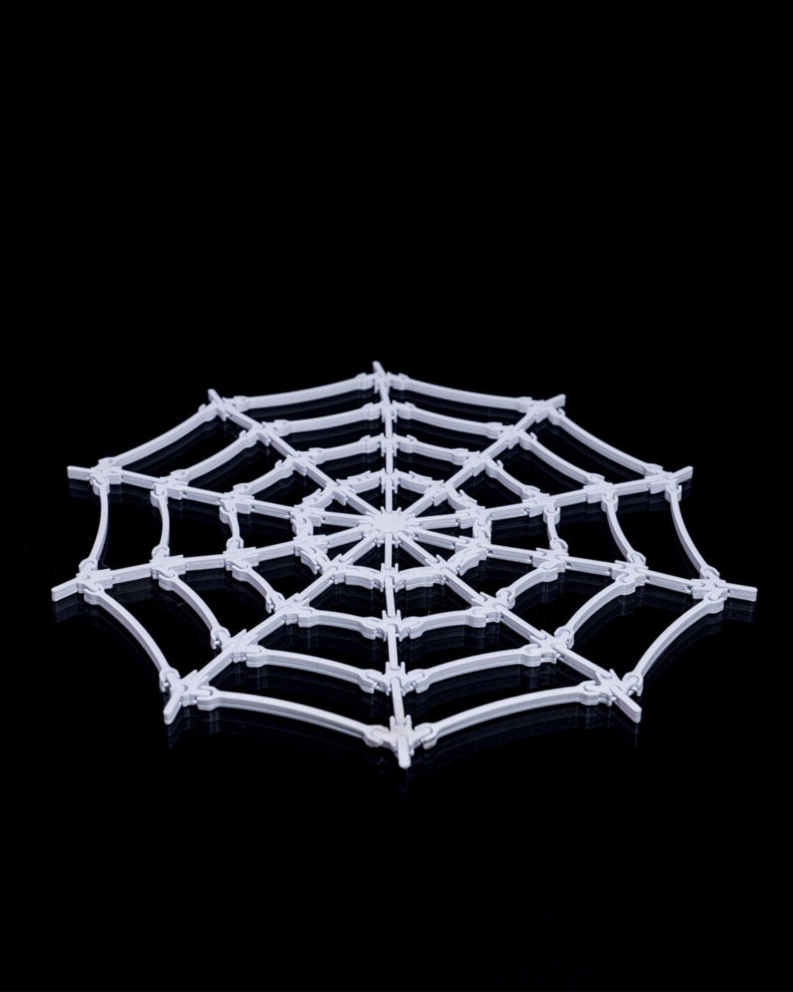 Spooky Spider Web Wall Decor – 3D Printed Halloween Art for Haunted ...