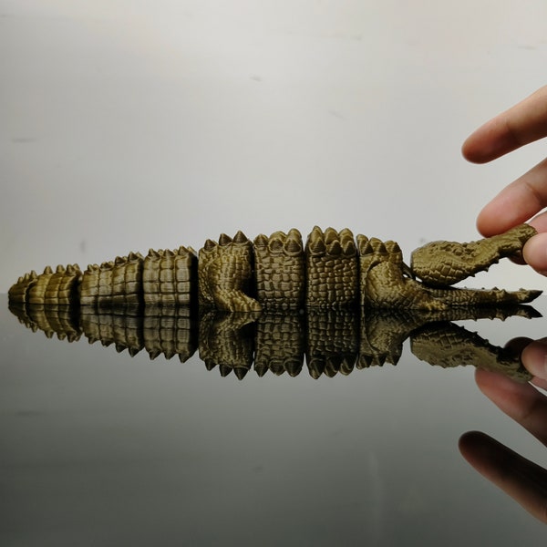 Crocodile Toy - Etsy
