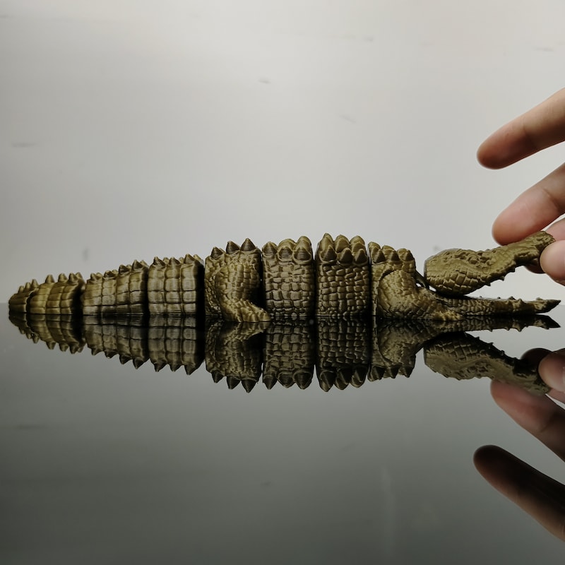 Crocodile Toy - Etsy