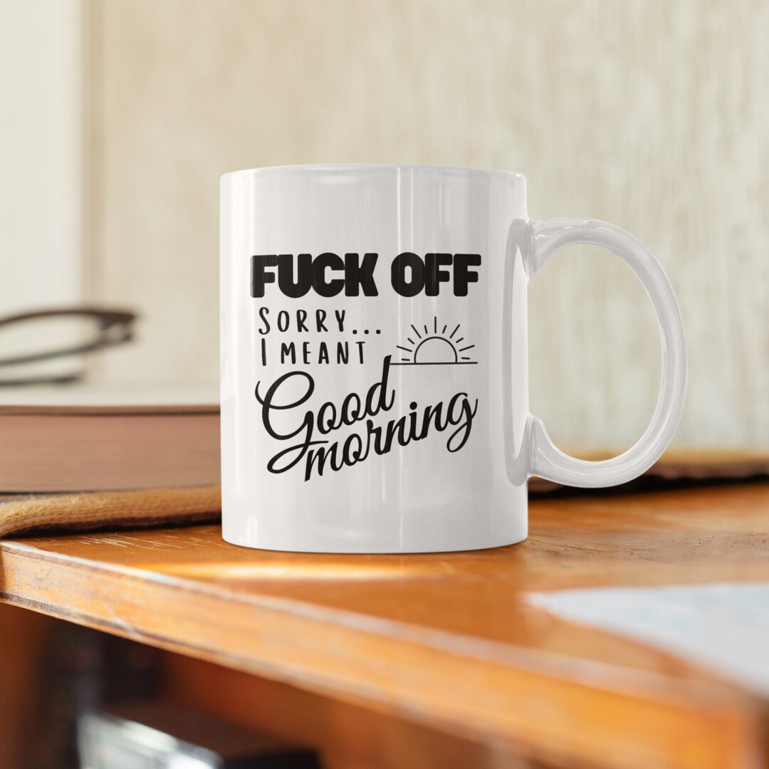 Funny Rude Coffee Mug: Prank Gift for Coworker - Etsy