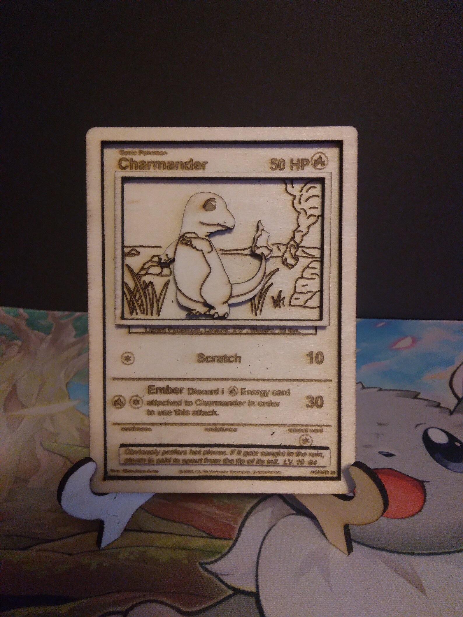 Charmander Charmeleon Charizard Pokemon Card Vector SVG Laser Cutter ...