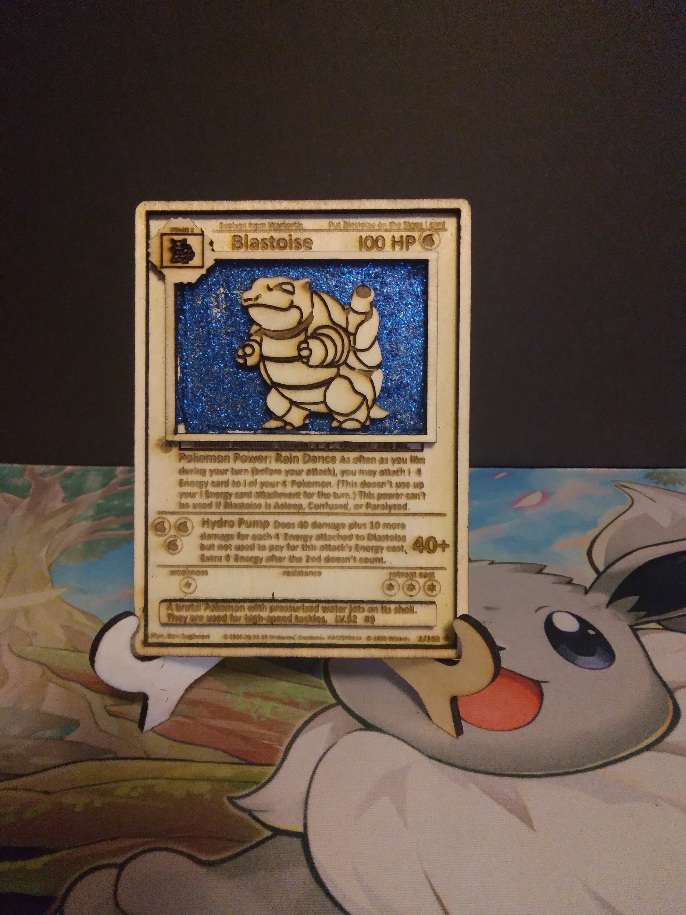 Squirtle Wartortle Blastoise Pokemon Card Vector SVG Laser Cutter File ...