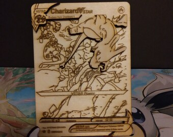 Charizard Vstar Pokemon Card Vector SVG Laser Cutter File for - Etsy