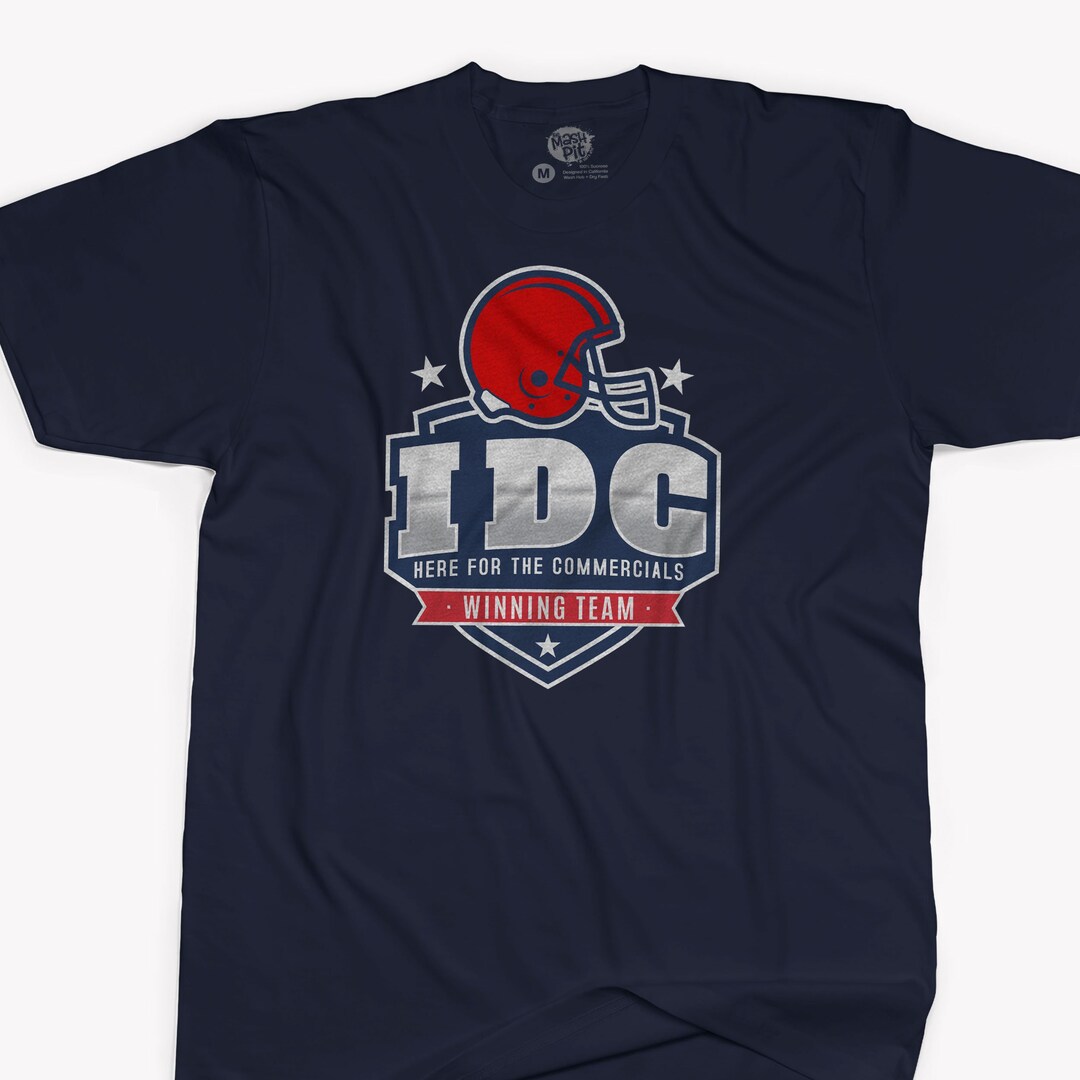 Funny I Don't Care About Super Bowl Football Shirt IDC Football Tee ...