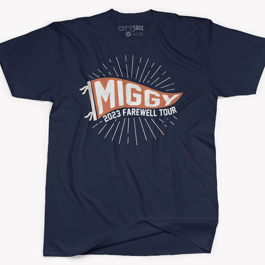 Miguel Cabrera Farewell Tour 2023 Shirt Custom Miggy Farewell Shirt ...